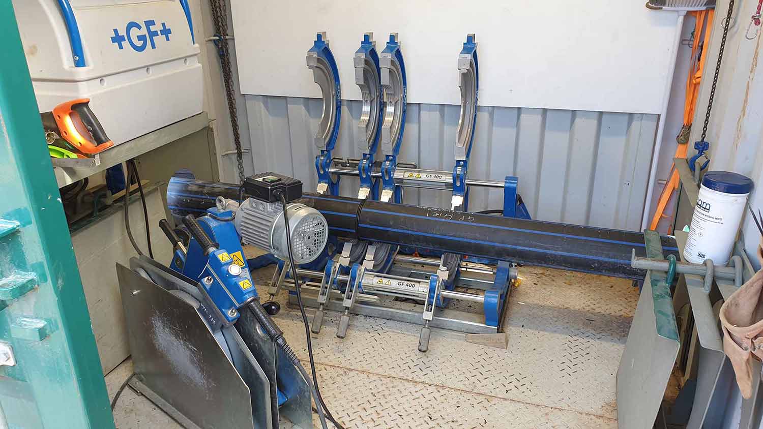 PE Welding | GP Friel Ltd