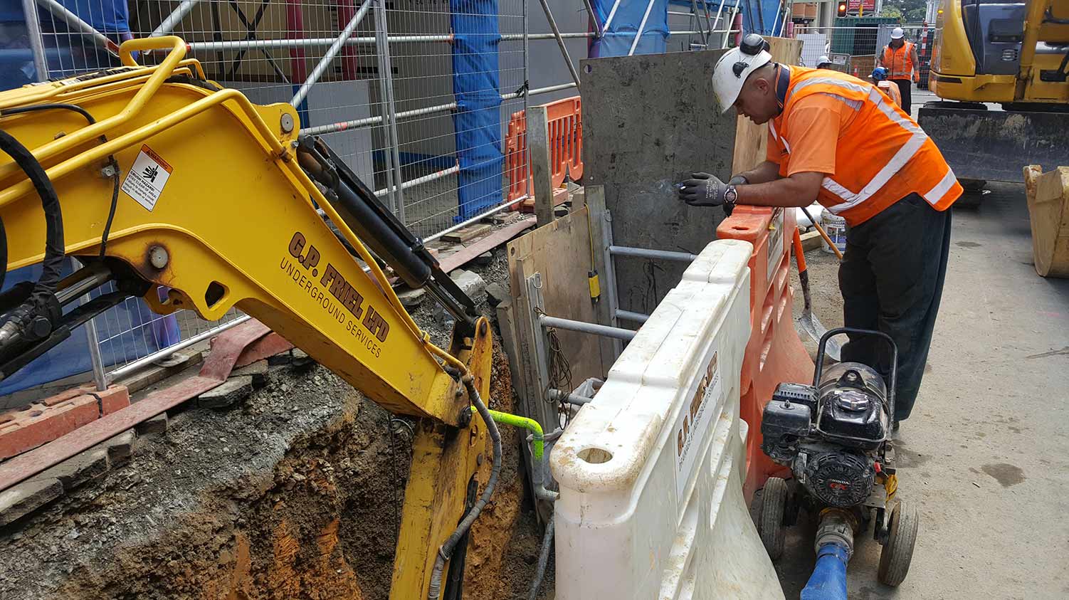 Deep Trenches requiring Shoring or Shielding | GP Friel Ltd