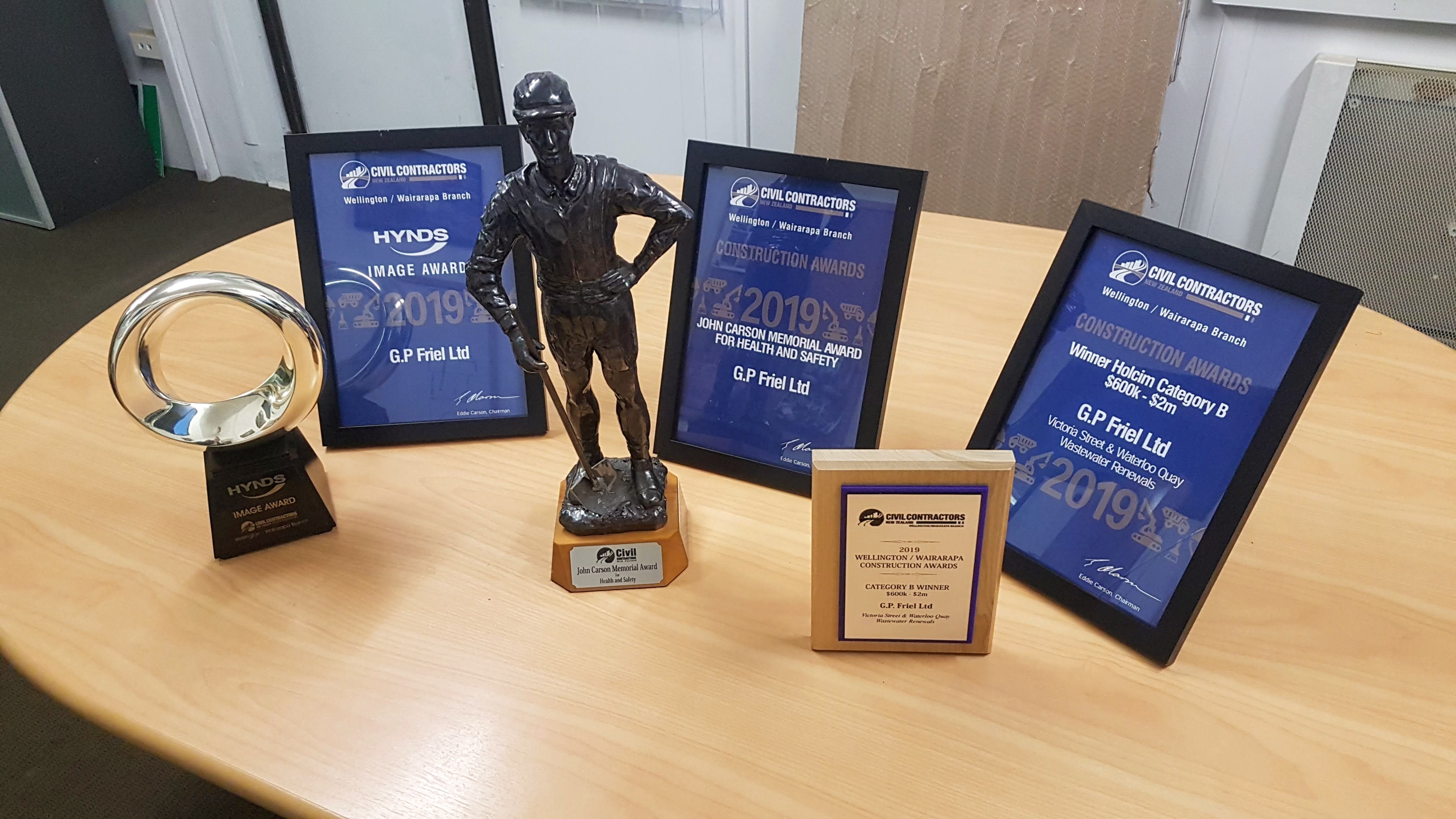 A huge night for GPFL at the CCNZ Construction Awards | GP Friel Ltd